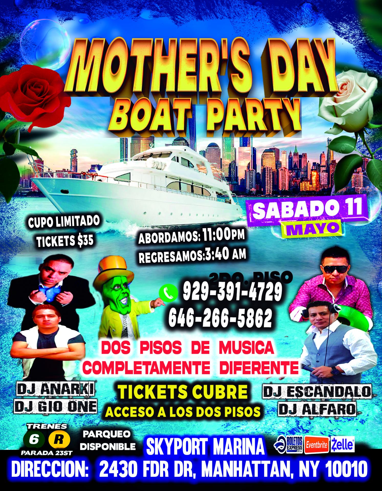 RUMBA LATINA EN BARCO + RADIO DJ'S + MANHATTAN NY Tickets - BoletosExpress