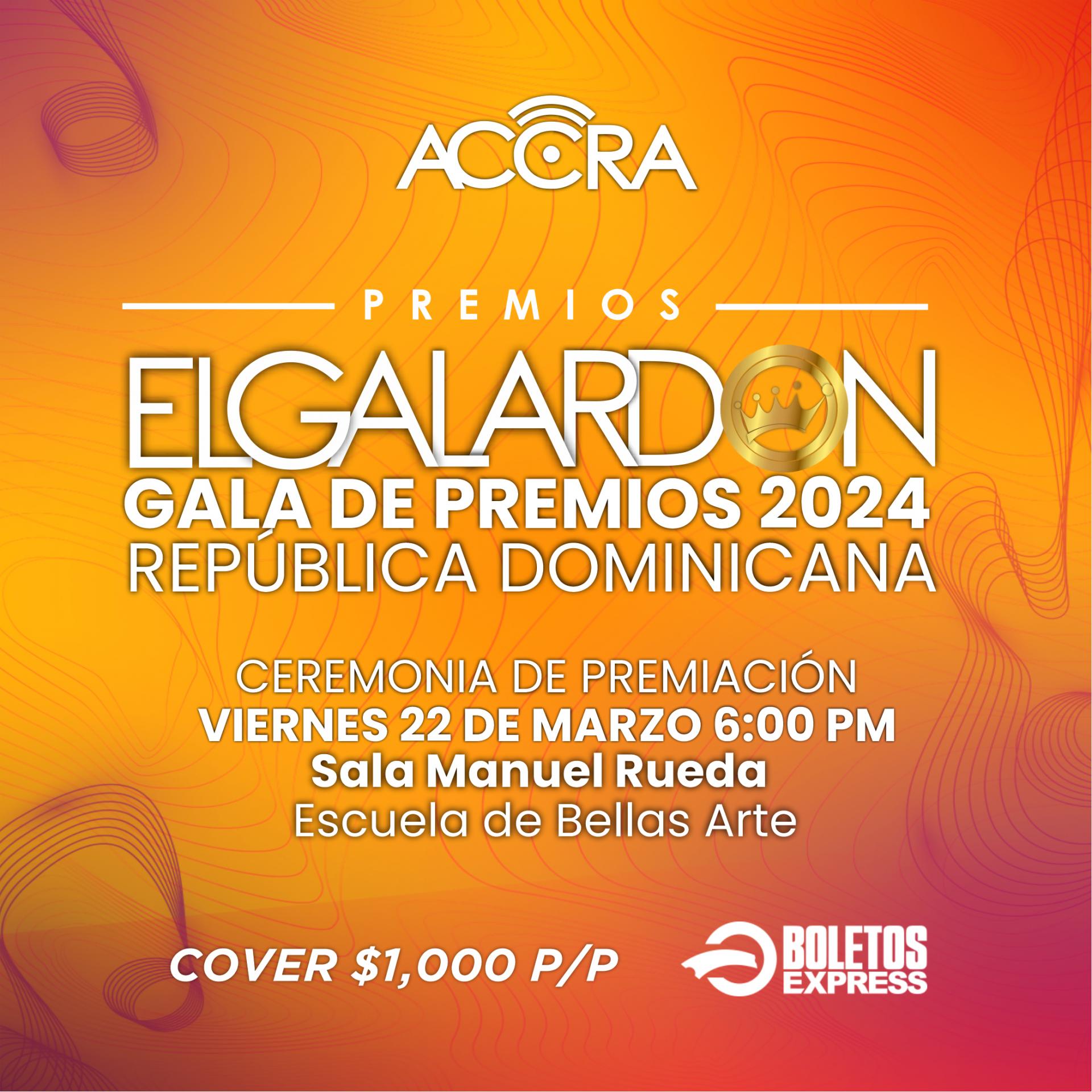 PREMIOS EL GALARDON Tickets - BoletosExpress