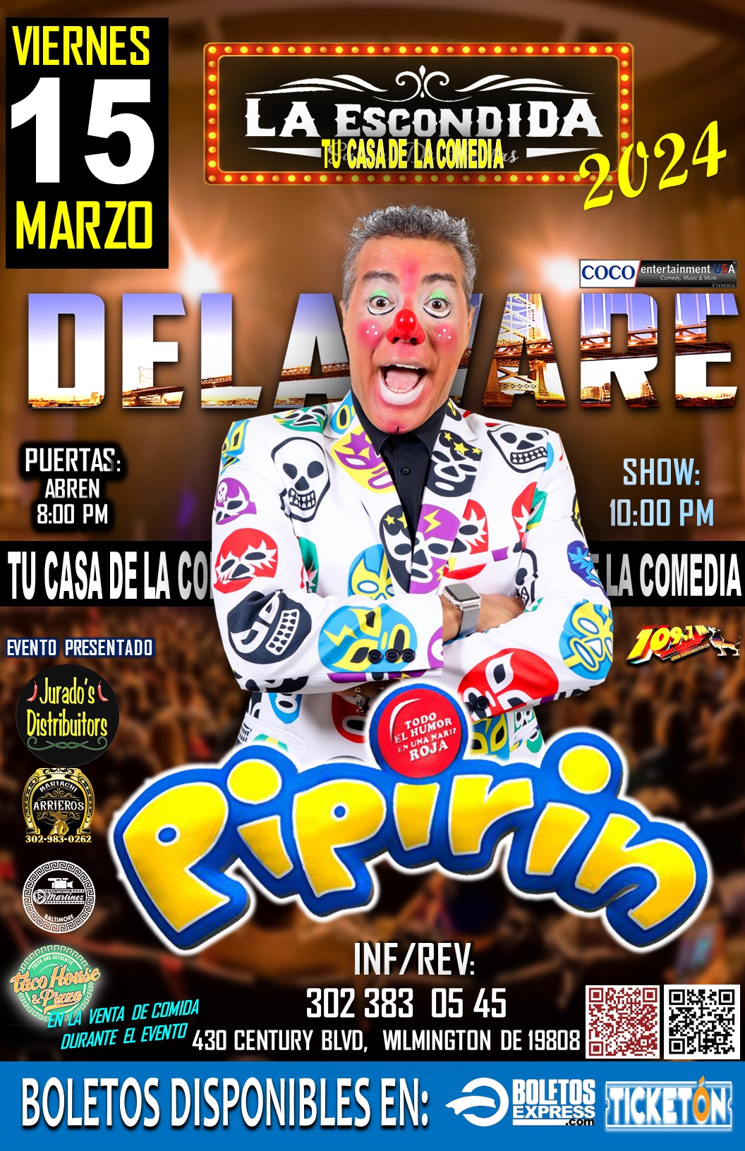 PAYASITO PIPIRIN Tickets - BoletosExpress