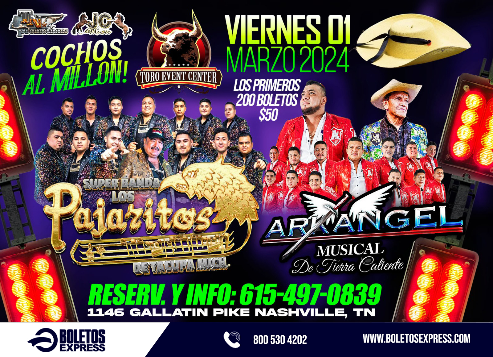 BANDA LOS PAJARITOS | ARKANGEL MUSICAL DE TIERRA CALIENTE Tickets ...