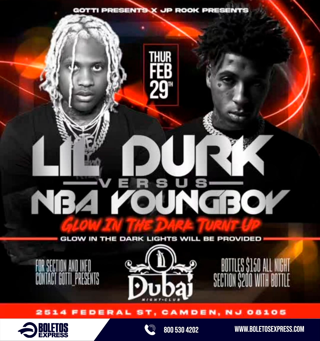 LIL DURK AND NBA YOUNG BOY Tickets - BoletosExpress