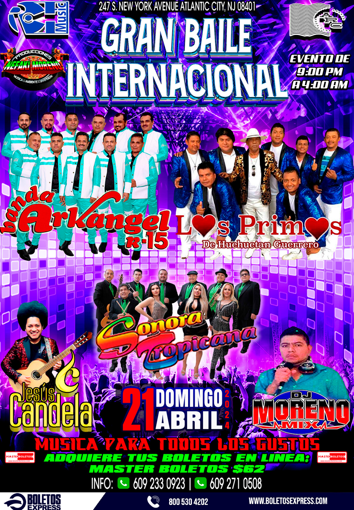 Gran Baile Internacional Tickets Boletosexpress