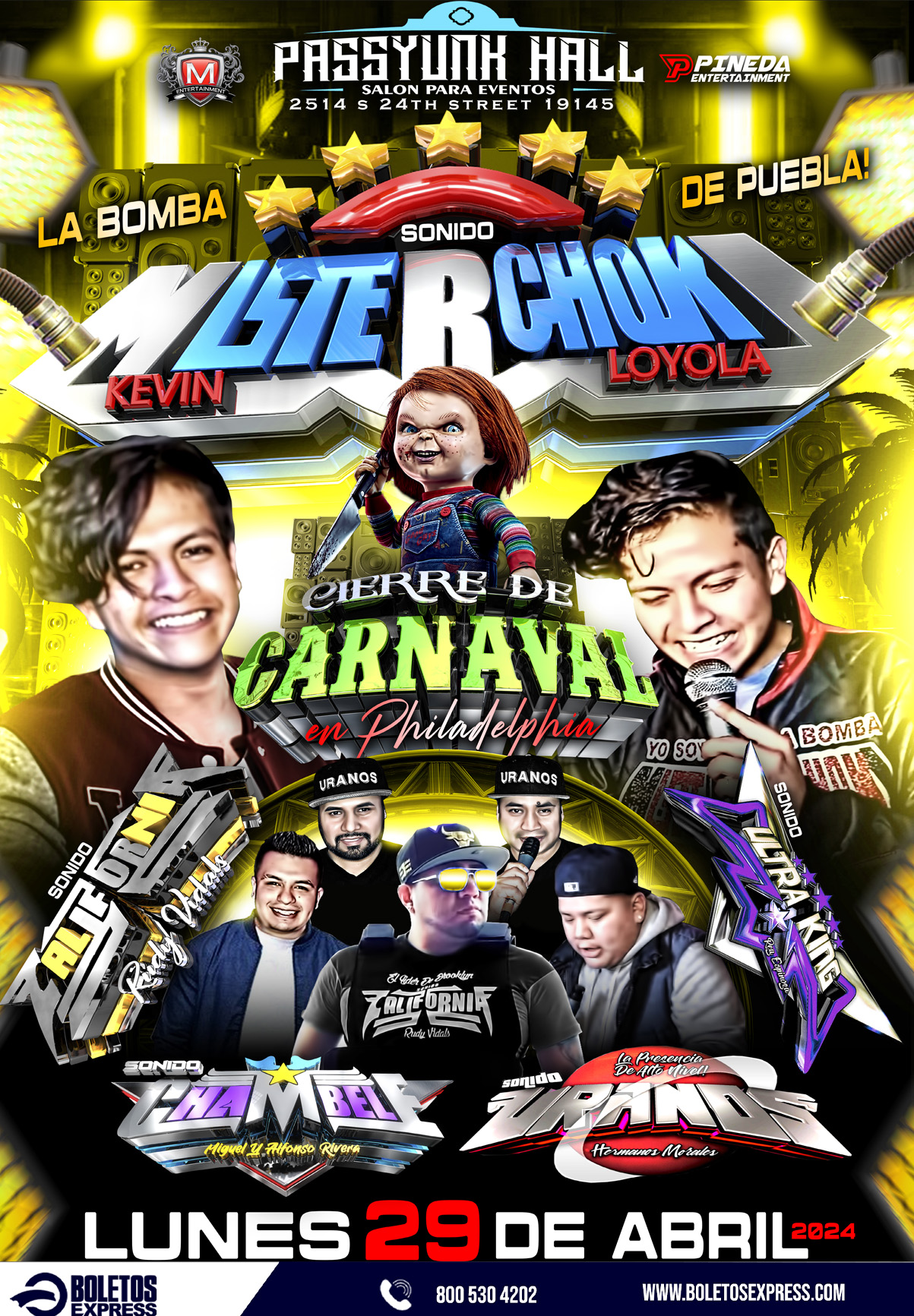 MISTER CHOKI | CALIFORNIA | ULTRA KING Tickets - BoletosExpress