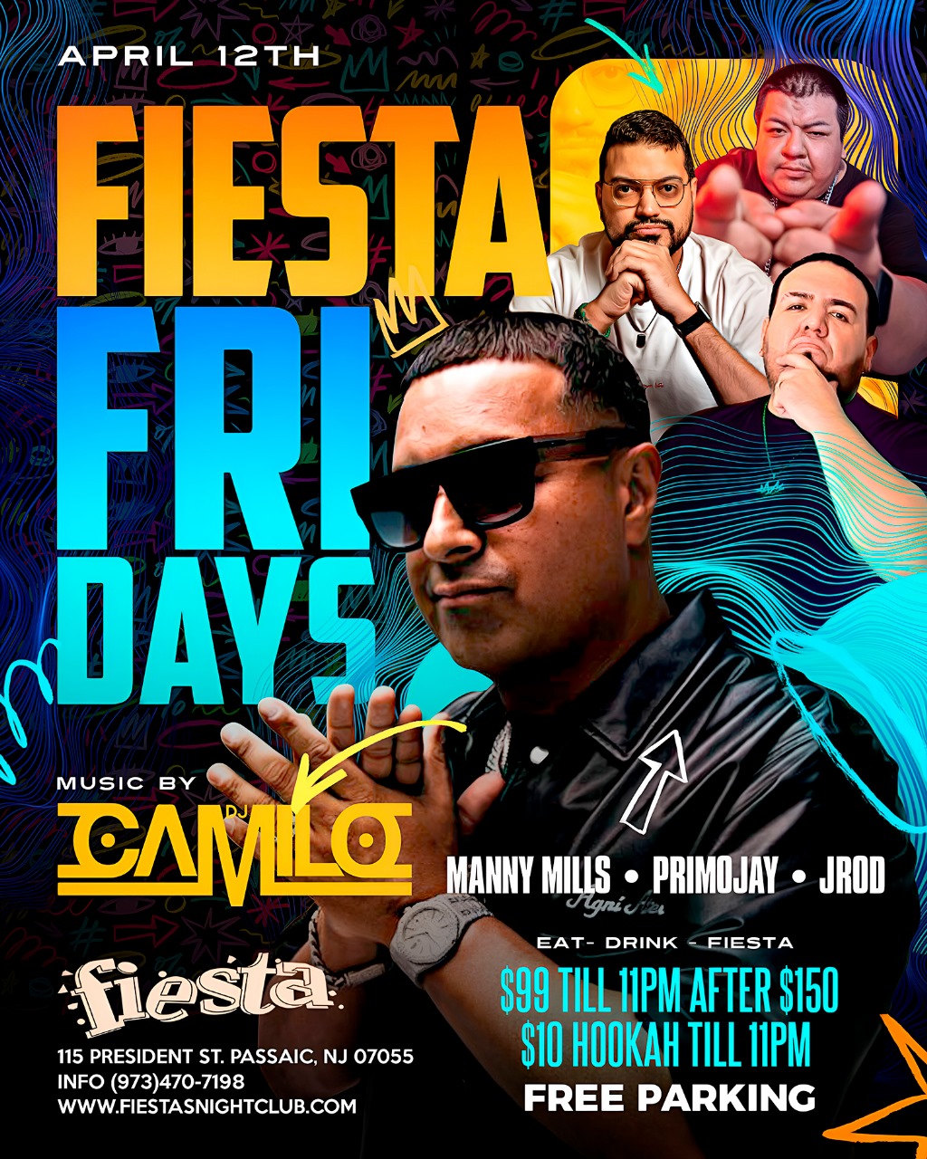 DJ CAMILO, MANNY MILLS, PRIMOJAY, JAYROD Tickets - BoletosExpress