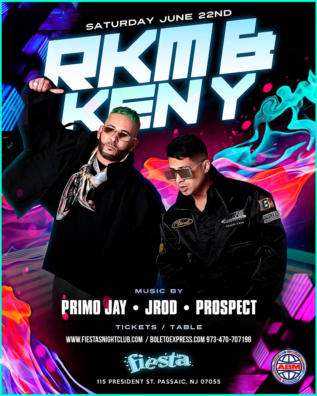 RKM & KEN Y, PRIMO JAY, J ROD, PROSPECT Tickets - BoletosExpress