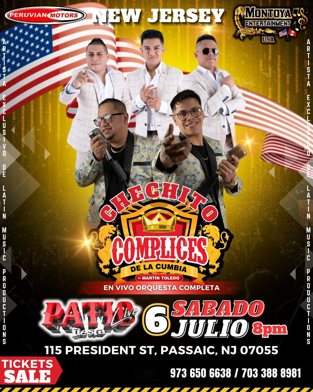 CHECHITO Y LOS COMPLICES DE LA CUMBIA Tickets - BoletosExpress
