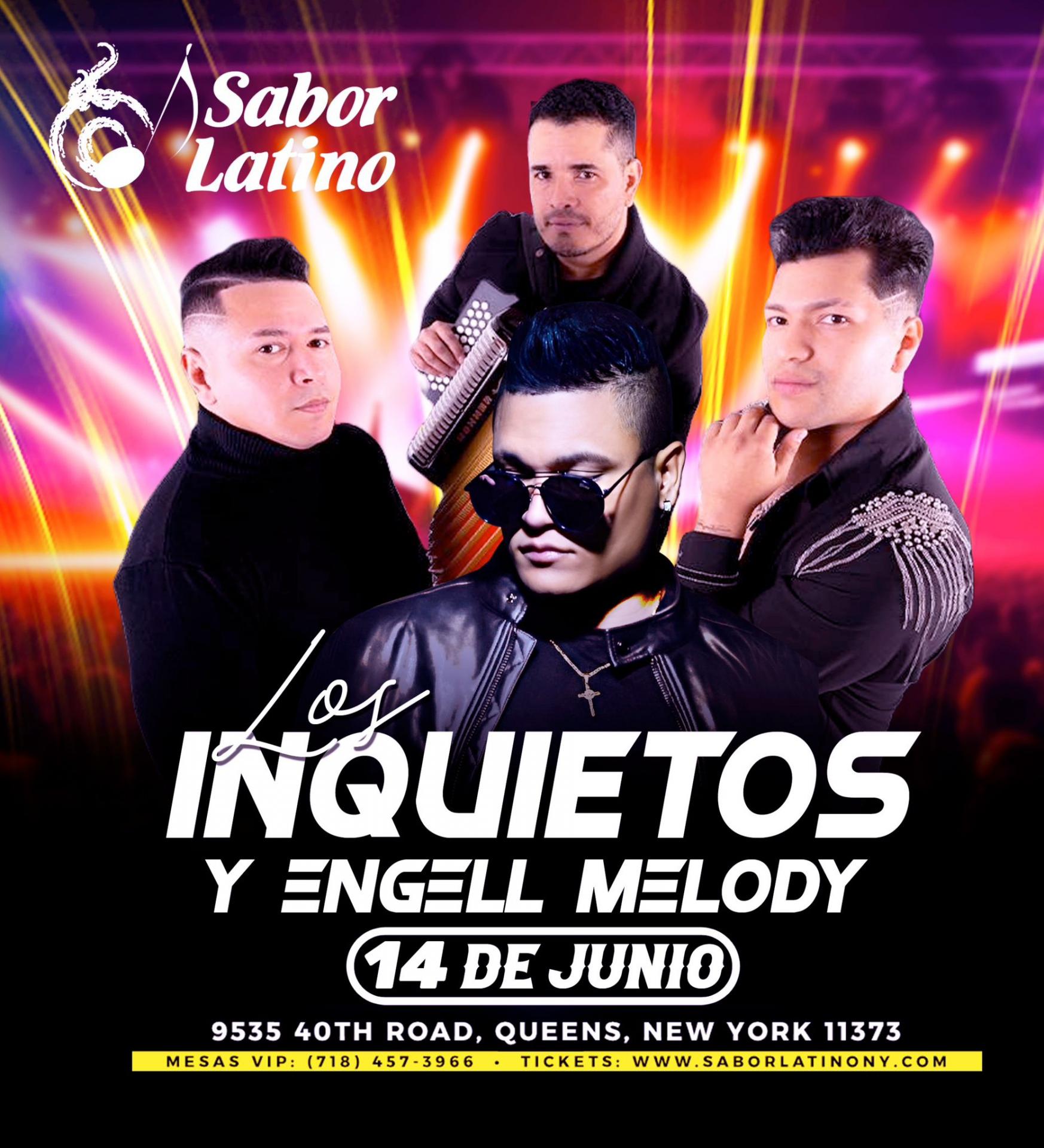 LOS INQUIETOS DEL VALLENATO | NEW YORK Tickets - BoletosExpress