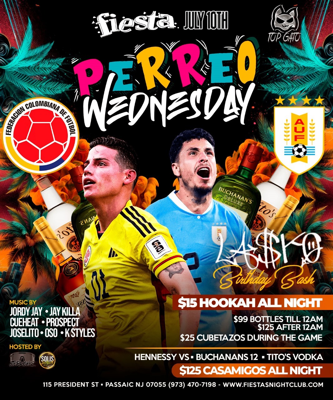 DJ JORDY JAY, JAY KILLA, CUEHEAT, PROSPECT, JOSELITO, OSO, K STYLES ...