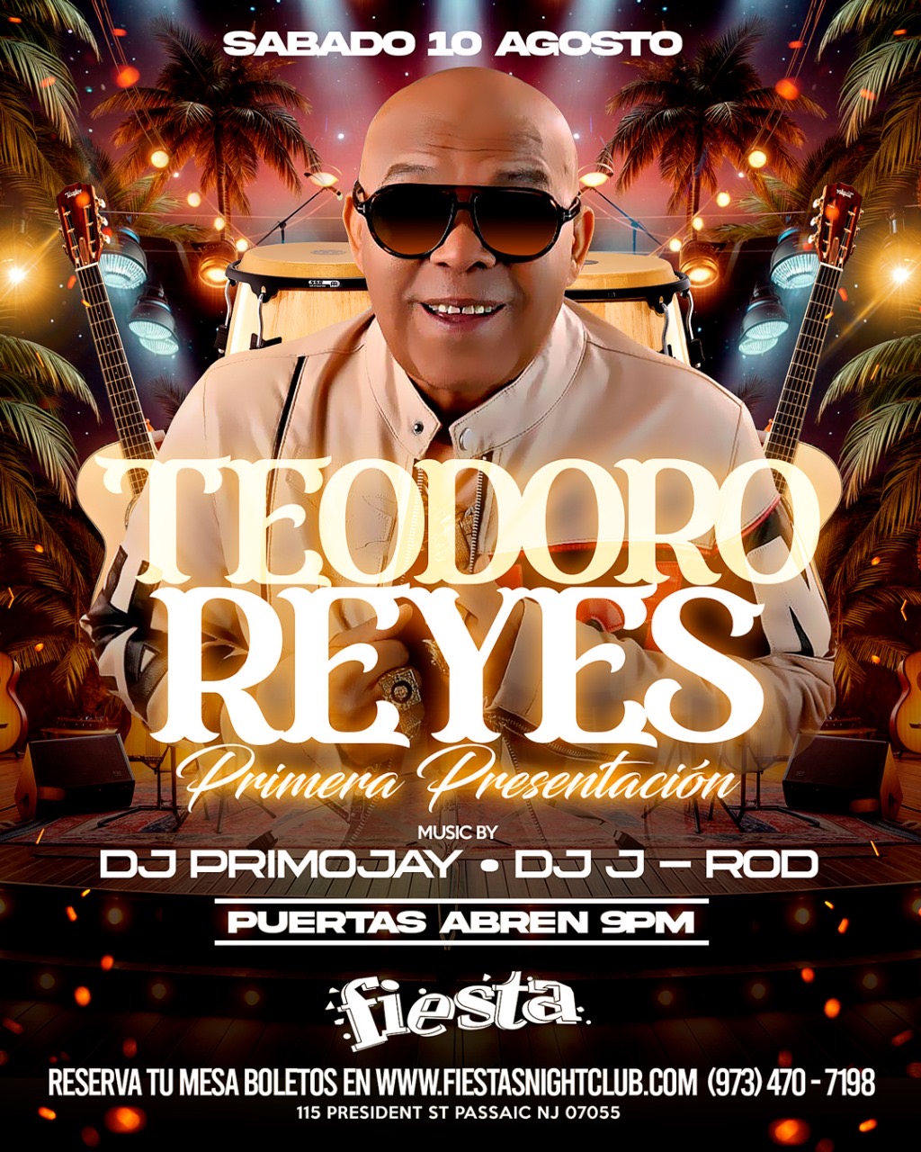PRIMERA PRESENTACION - TEODORO REYES Tickets - BoletosExpress