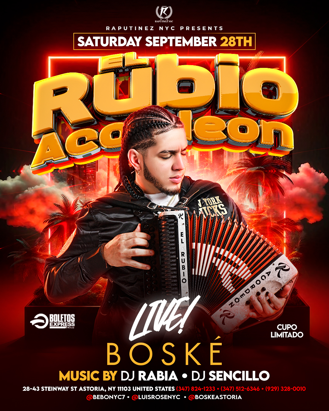 EL RUBIO ACORDEÓN Tickets - BoletosExpress