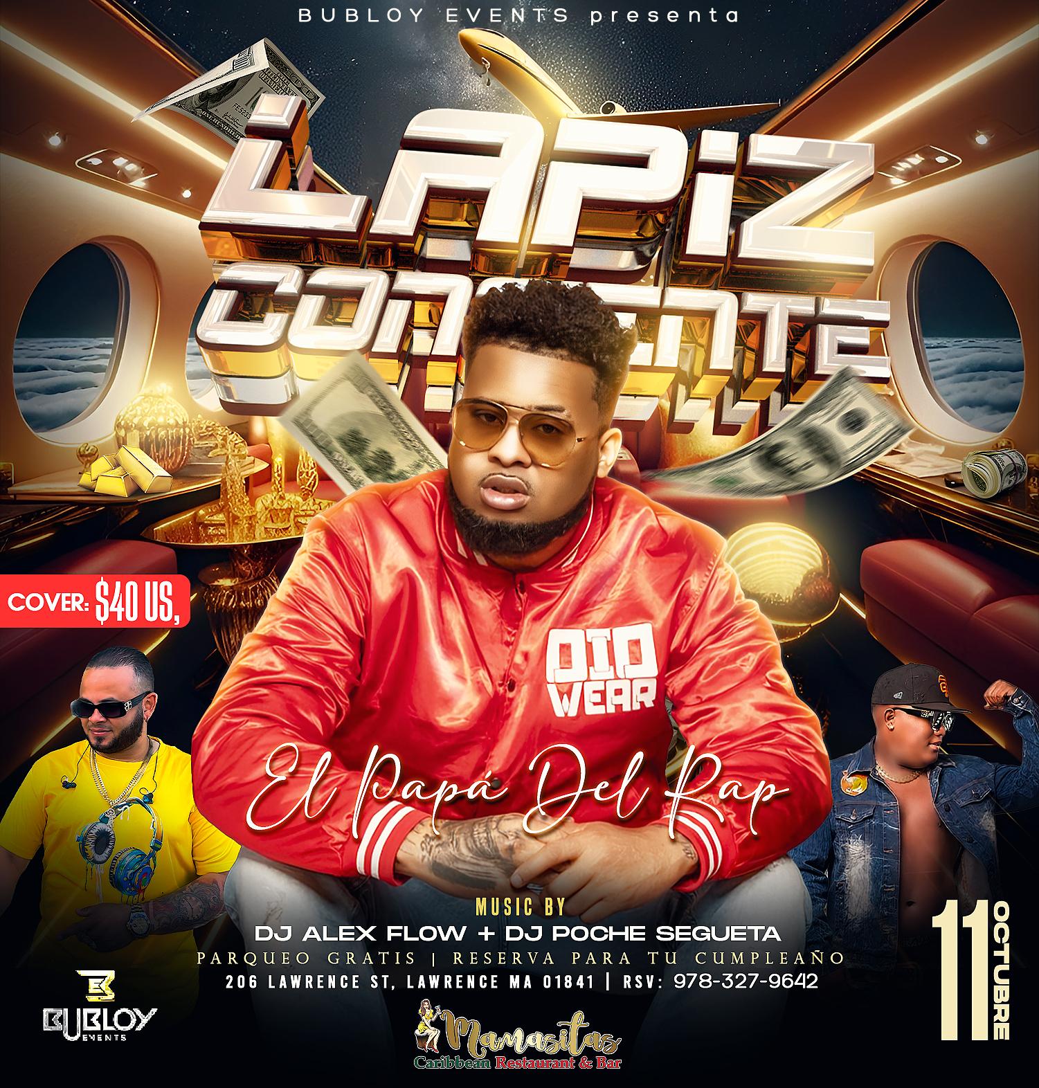 LAPIZ CONCIENTE - EL PAPA DEL RAP Tickets - BoletosExpress