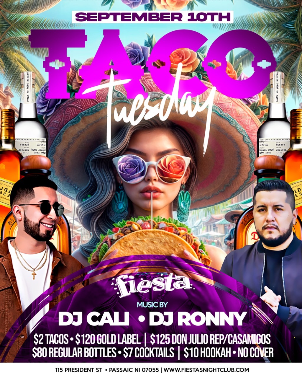 DJ CALI, DJ RONNY - TACO TUESDAY Tickets - BoletosExpress