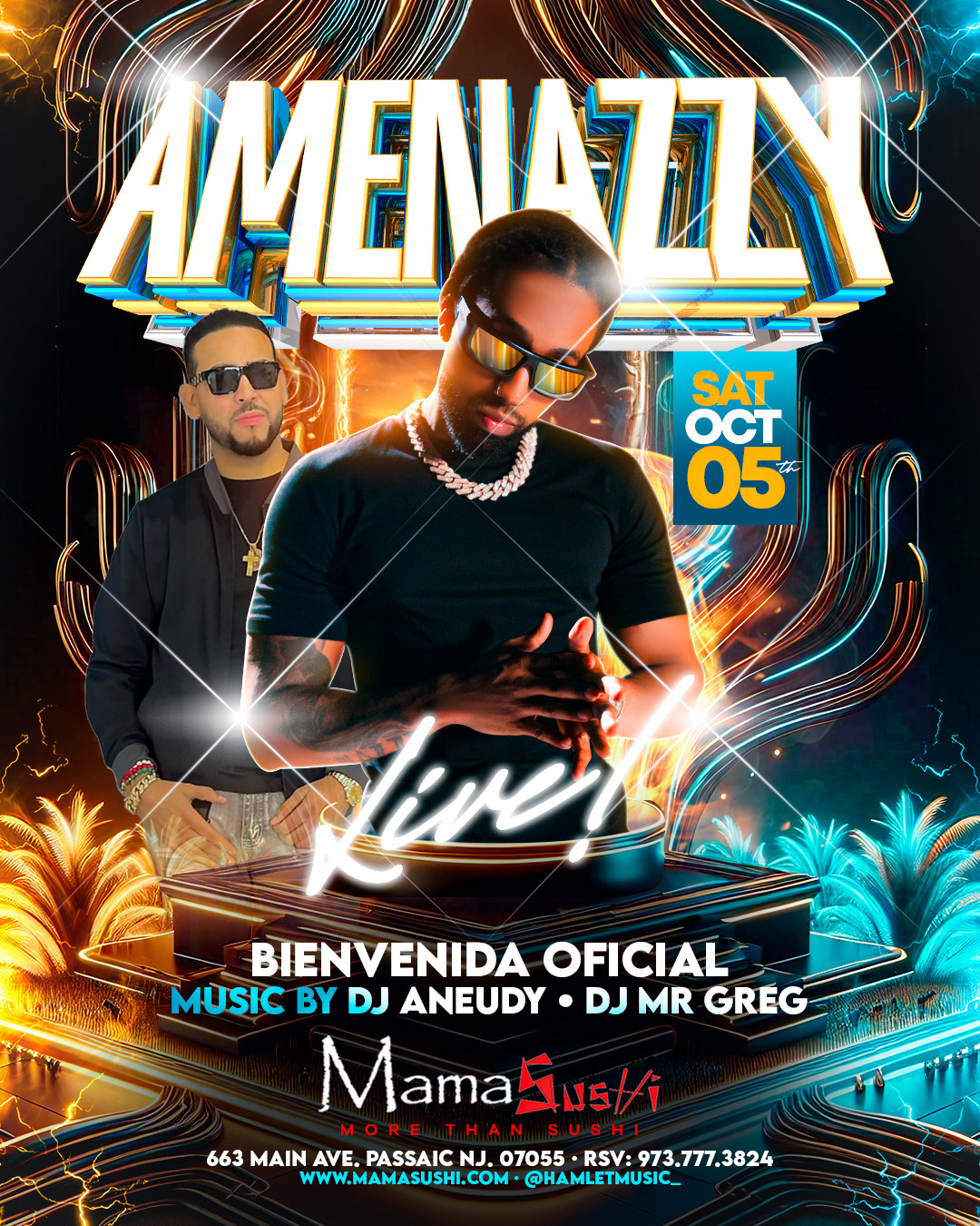 AMENAZZY - LIVE! Tickets - BoletosExpress