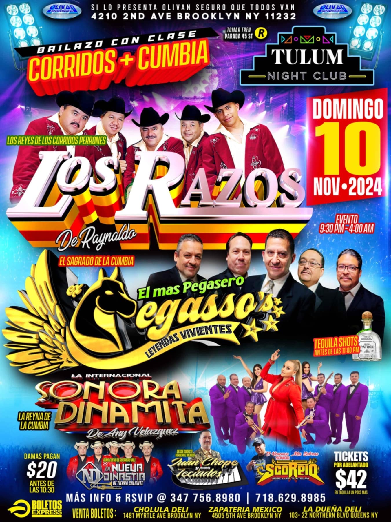 Los Razos De Reynaldo, Grupo Pegasso, International Sonora Dinamita Con ...