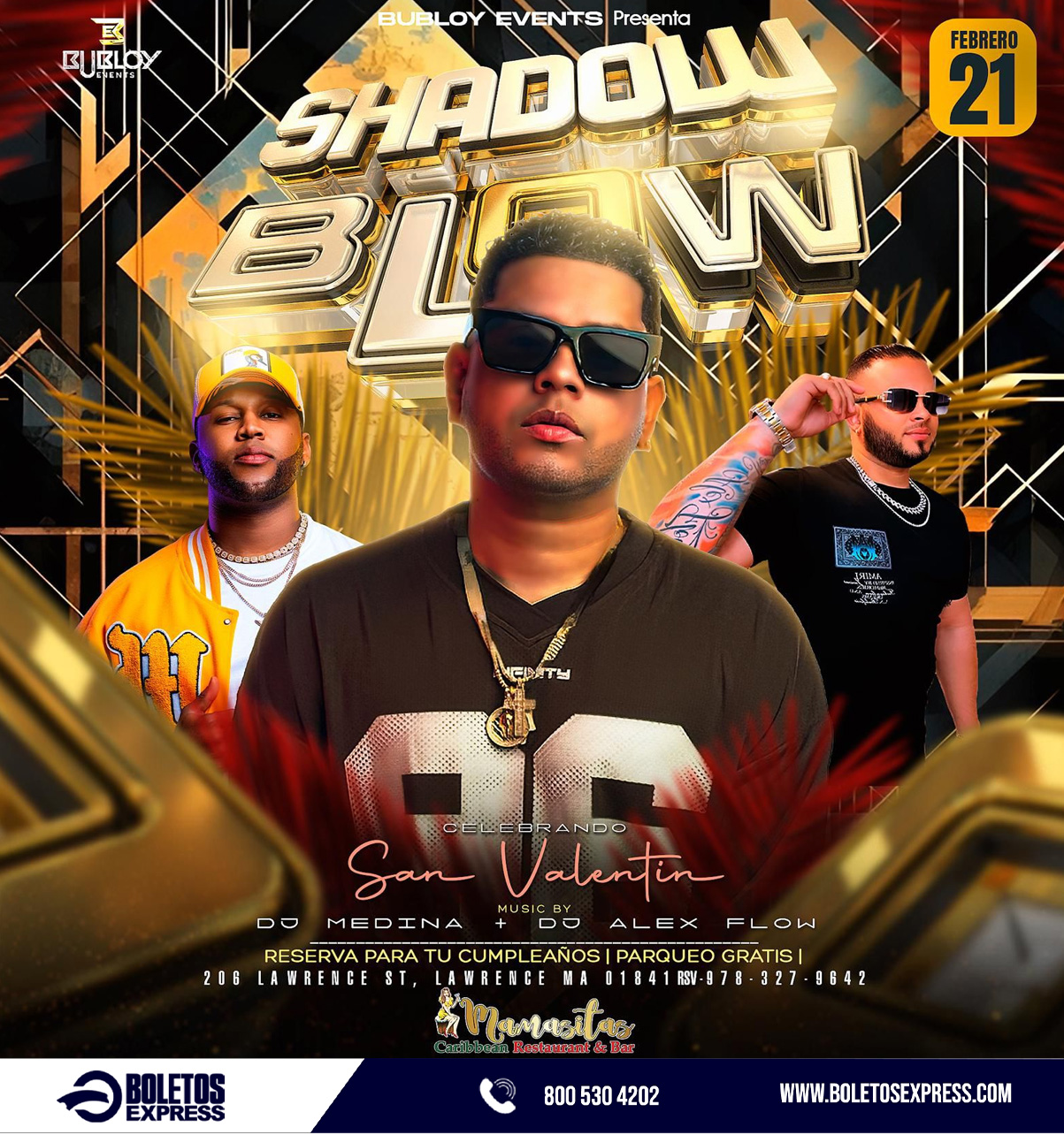 SHADOW BLOW Tickets - BoletosExpress