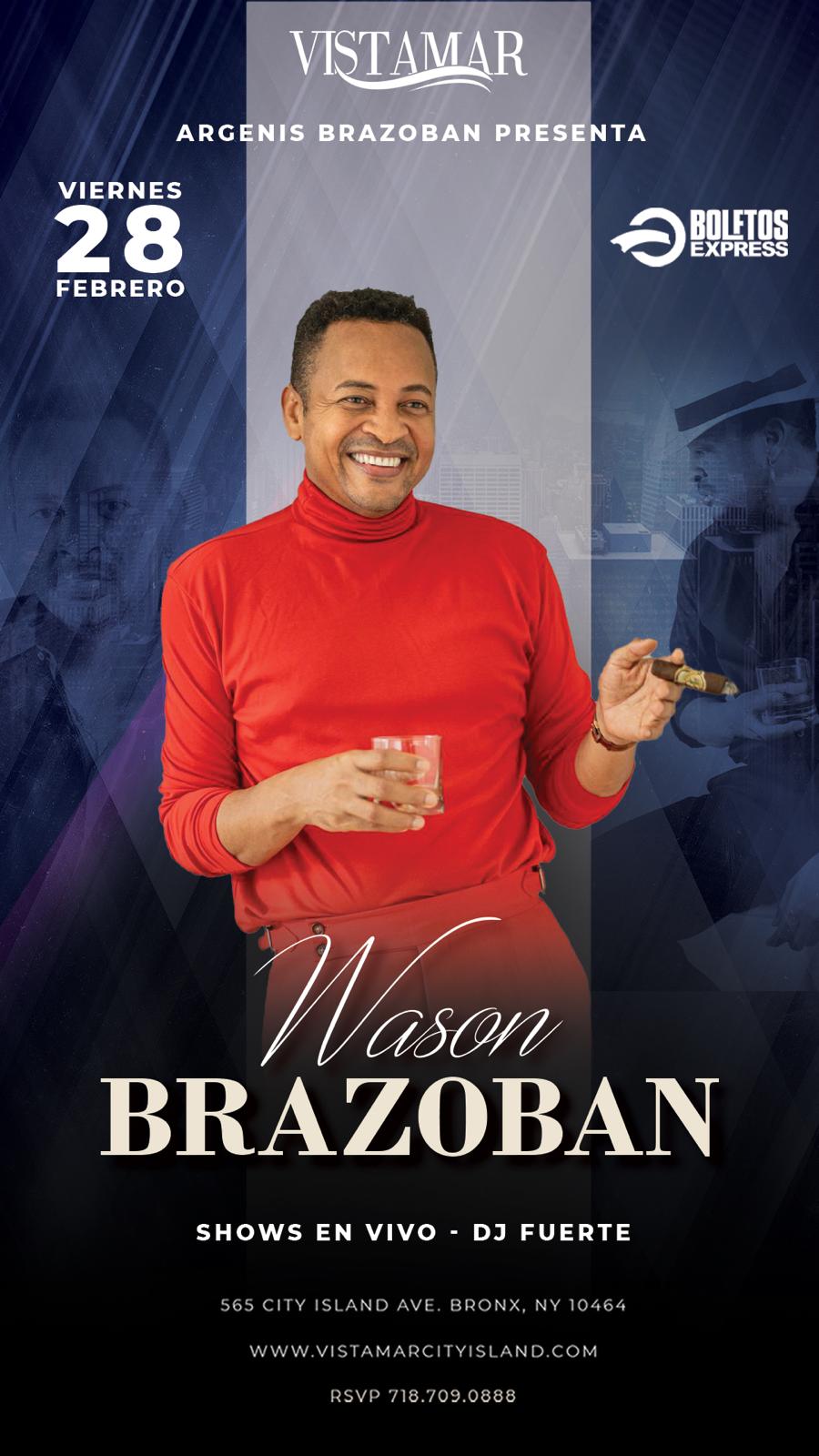 WASON BRAZOBAN Tickets - BoletosExpress