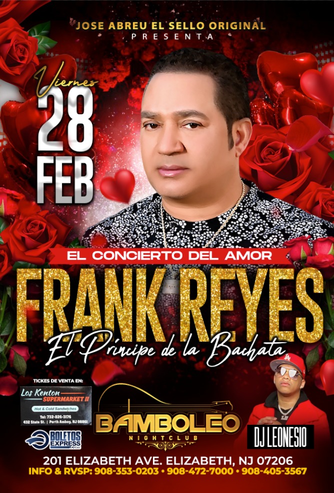 FRANK REYES Tickets - BoletosExpress