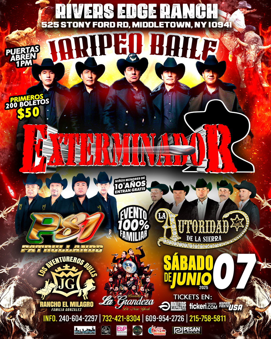 GRUPO EXTERMINADOR • P81 • LA AUTORIDAD DE LA SIERRA EN MIDDLETOWN, NY ...