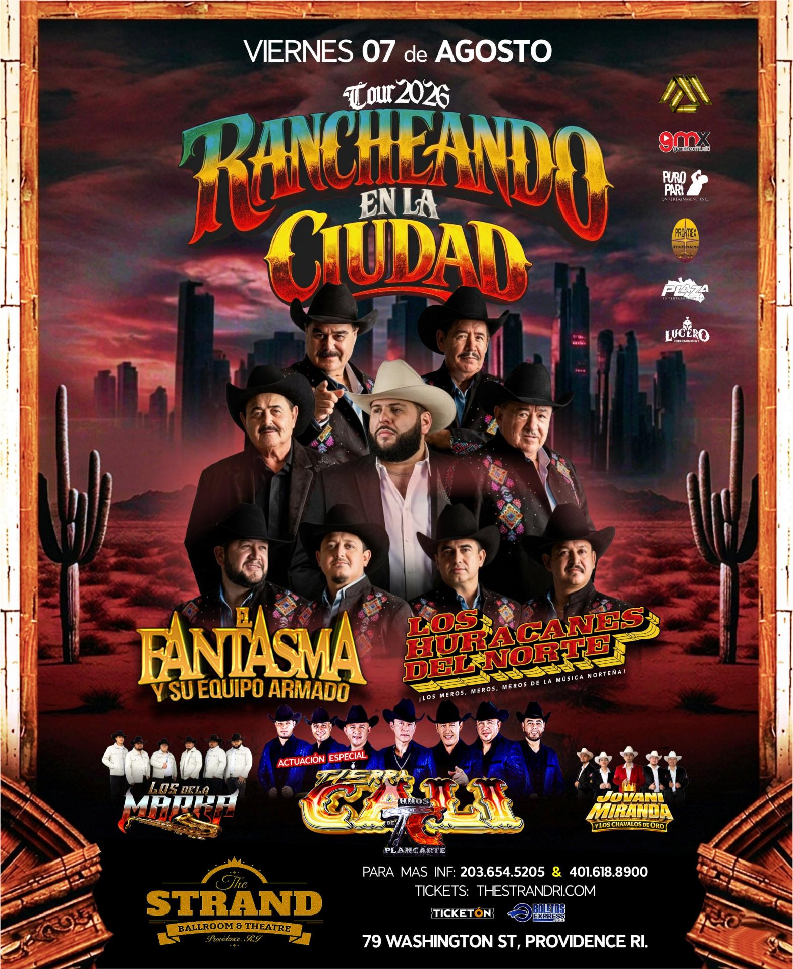 EL FANTASMA | LOS HURACANES DEL NORTE Tickets - BoletosExpress